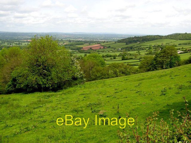 Photo 6x4 Herefordshire Countryside Archenfield Taken on the lower ...