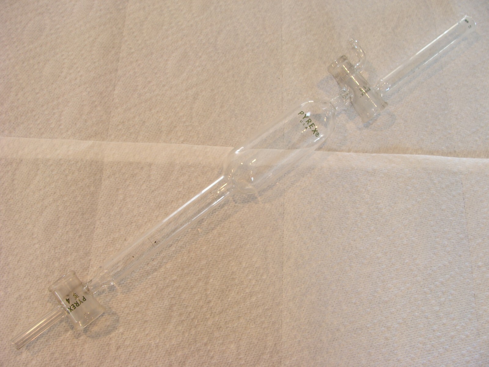 PYREX volumetric bulb stopcock burette lab laboratory glass 13 | eBay