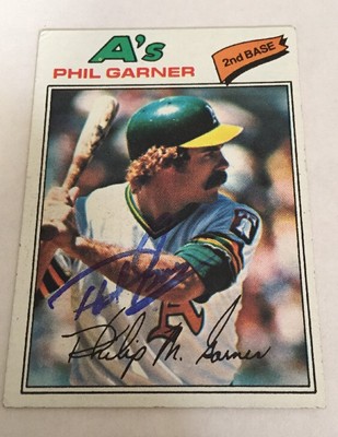1977 Topps Phil Garner Signed Autograph #261 Baseball Card | eBay