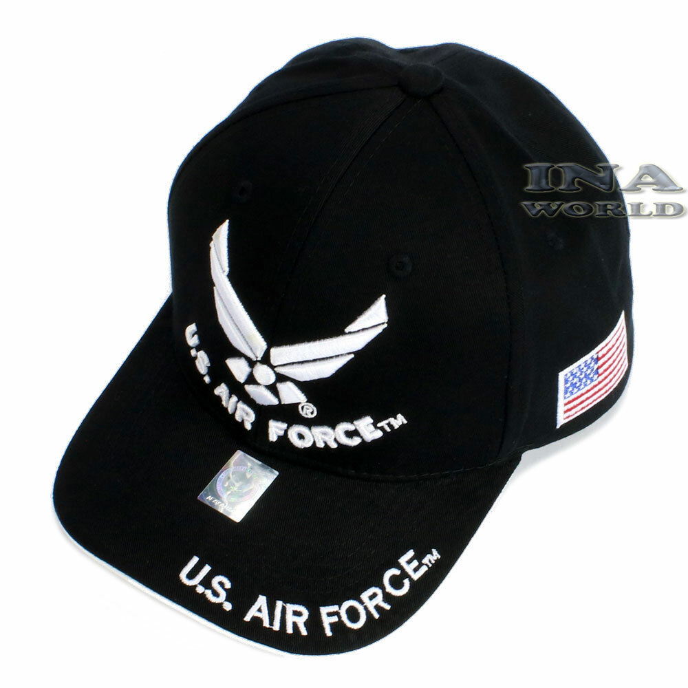 U.S.AIR FORCE Hat USAF Official Licensed Baseball Cap Flag on Side ...