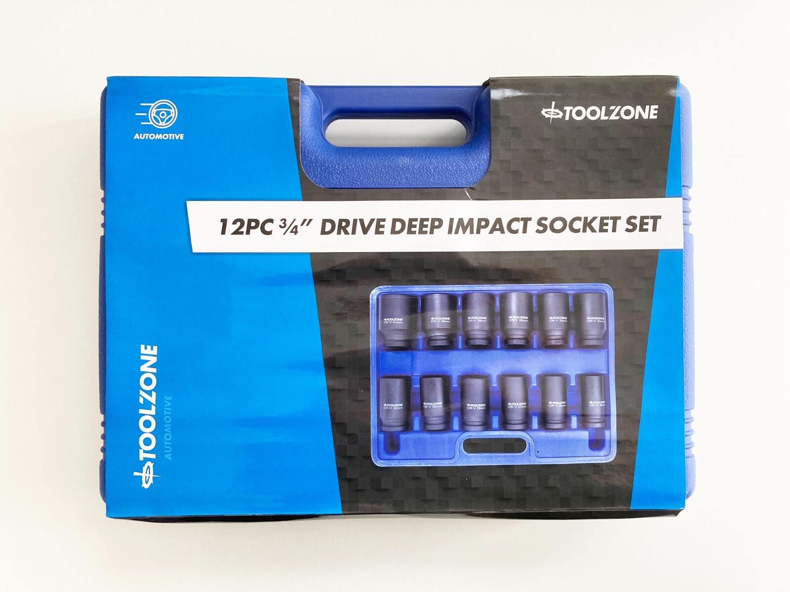 3/4" Inch DRIVE DEEP IMPACT Socket Set 24mm - 41mm HGV Long Reach ...