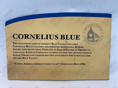 Cornelius Blue Plaque Stargirl (2020-2022) | eBay
