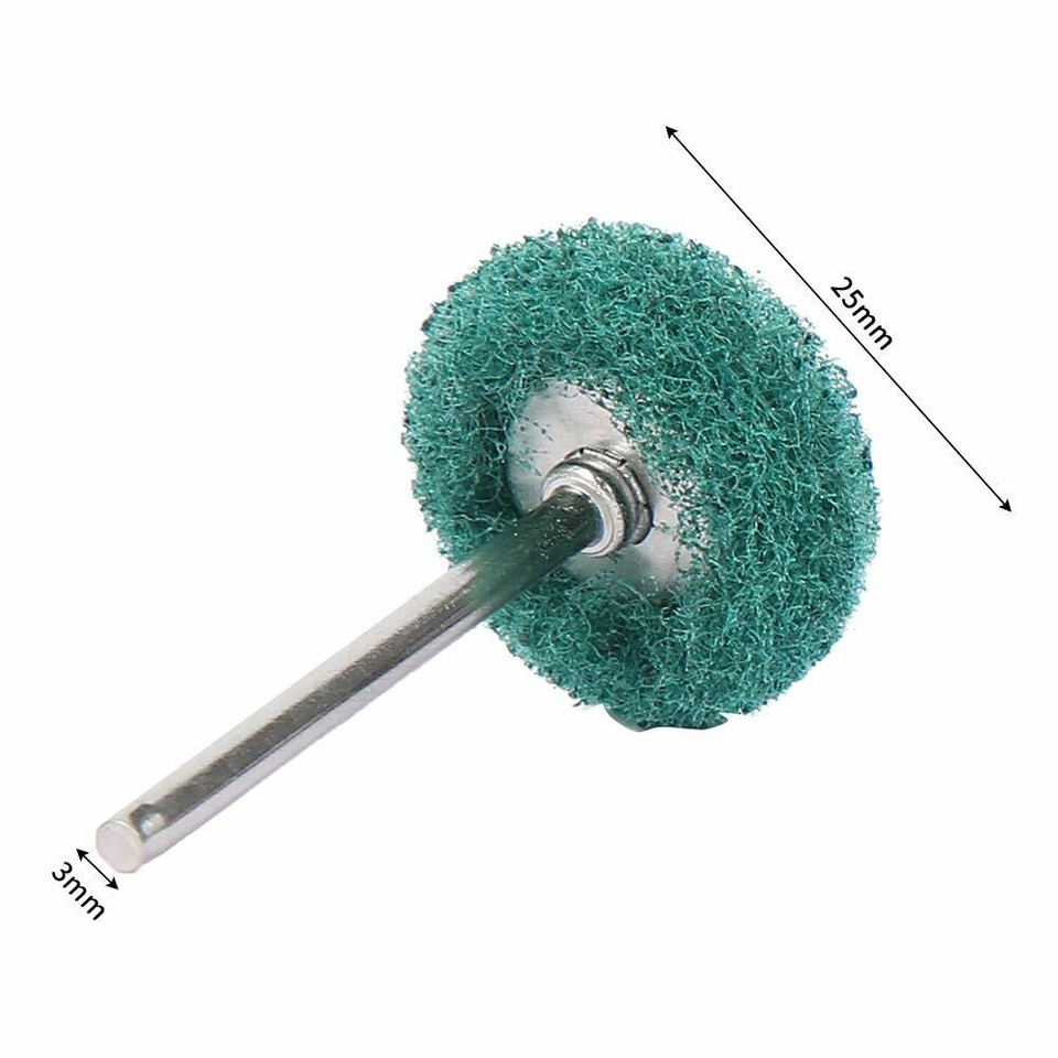 80PCS Abrasive Metal Polishing Buffing Wheel Burr Kit Set for Dremel ...