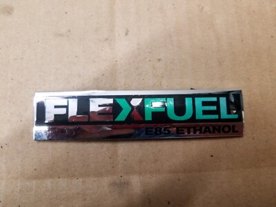Chevy GMC GM OEM Flex Fuel E85 Ethanol Emblem Badge Logo Nameplate Name ...
