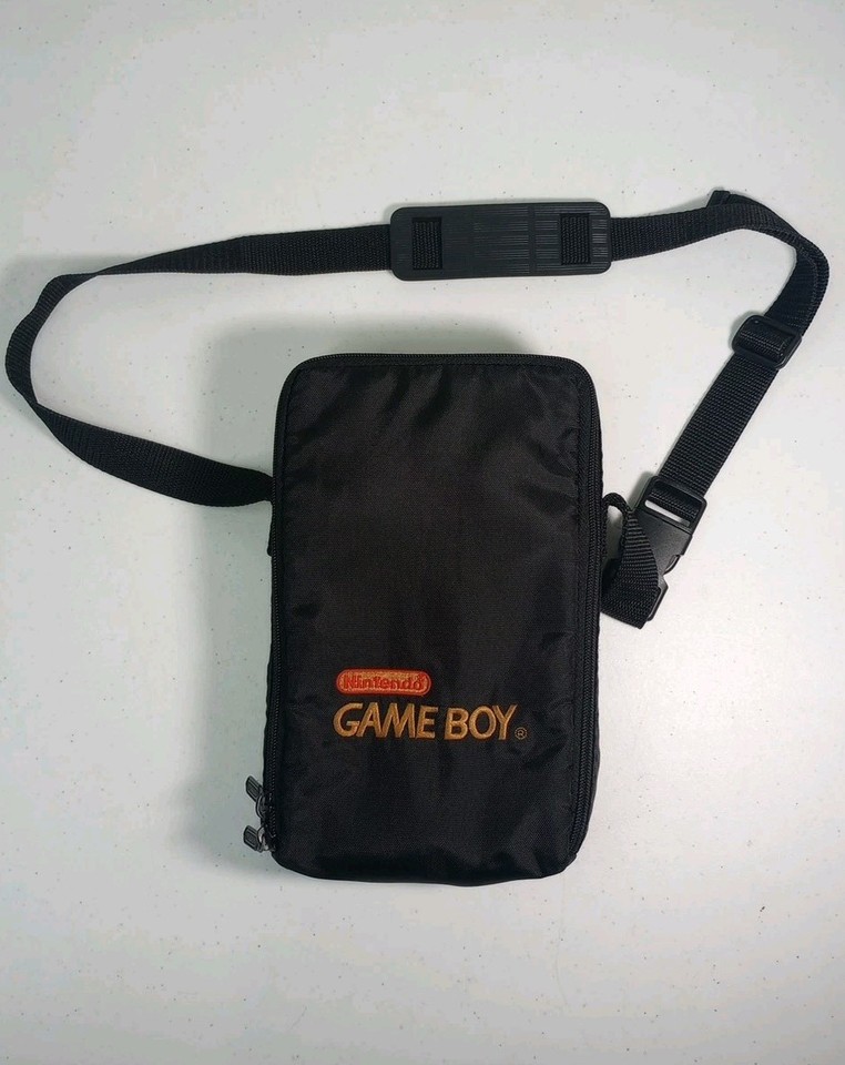 Official Nintendo Original Gameboy Black Vintage Carrying Case Bag | eBay