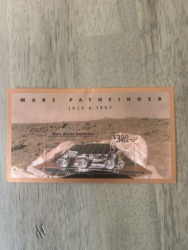 US Scott# 3178 Mars Pathfinder Mars Rover Sojourner pane - 1997 MNH | eBay