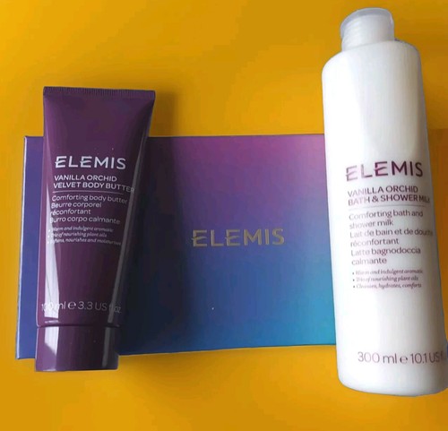 Elemis NEW Ltd Edt Vanilla Orchid Set Bath&Shower Milk, Body Cream In ...