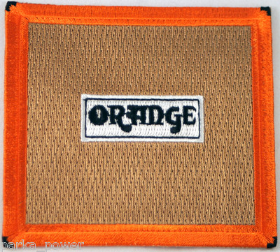 Orange Cabinet Speaker Patch Music, Rock, Bands, Punk | eBay