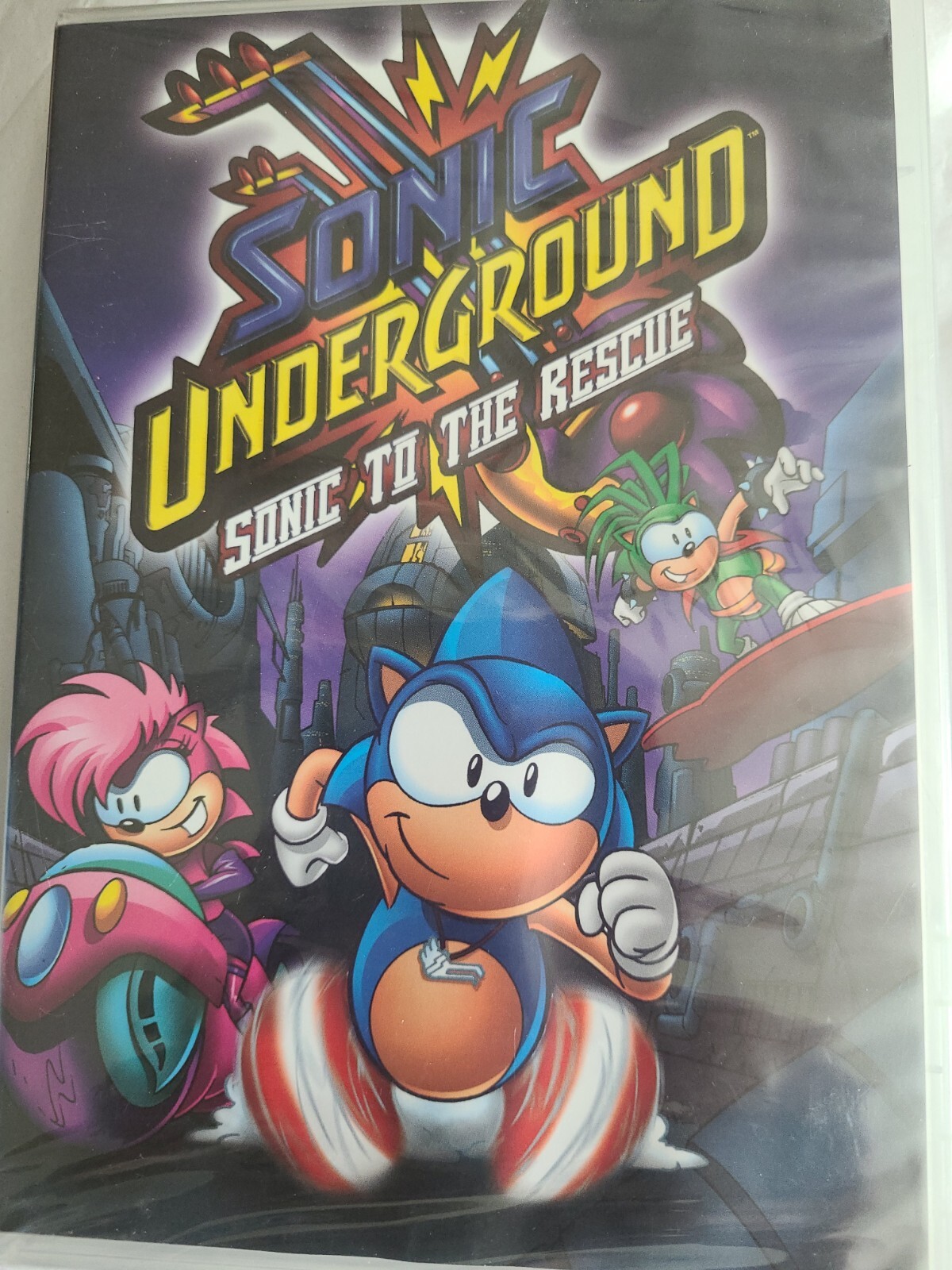SONIC Underground - Sonic to the Rescue DVD 88 mins Brand NEW Factory ...