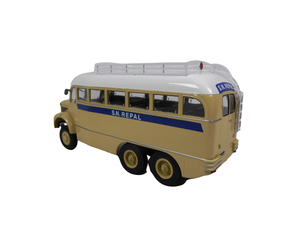 Truck Berliet GBC 8M 6x6 autobus Saharien 1:43 Hachette IXO Diecast ...