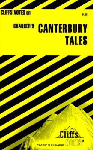 CliffsNotes on Canterbury Tales - Paperback By Nicoll, Bruce - GOOD ...