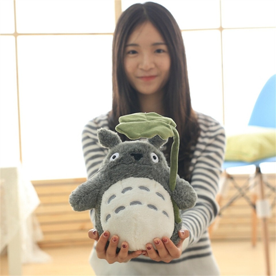 Anime My Neighbor Totoro Stuffed Pillow Plush Doll Kid Toy Gift ...