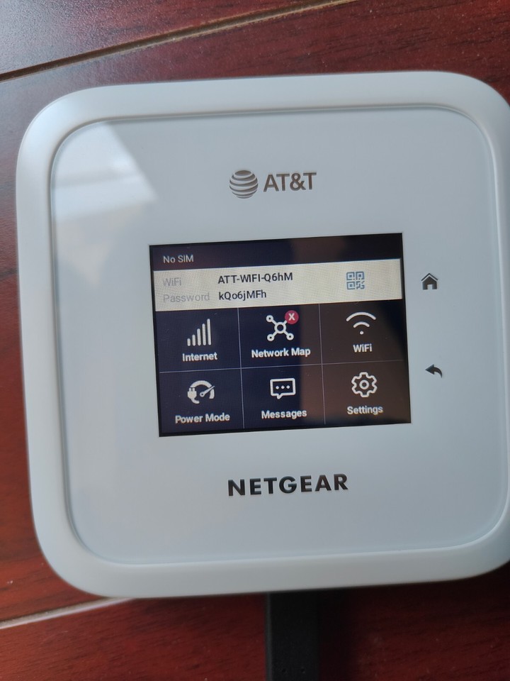 Netgear Nighthawk M6 MR6110 5G WiFi 6 Mobile Hotspot AT&T GSM 🔓 ...