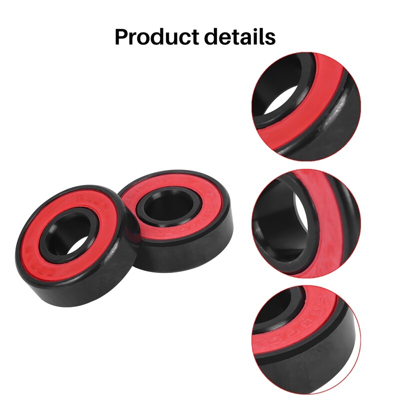 8 Pcs Ceramic Bearings High Speed Wear Resistant for Skate Skateboard ...