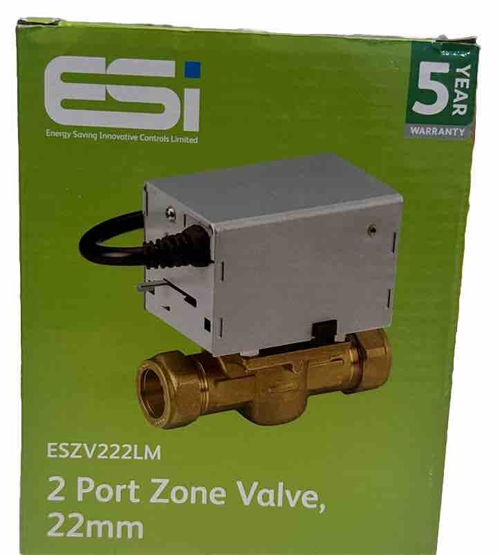 ESI 2 Port 22mm Zone Valve - ESZV222L for sale online | eBay