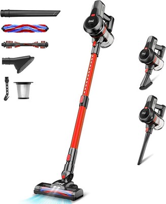 INSE N6: 4-in-1 Stick Vacuum Cordless Vacuum, 160W 12KPa Powerful ...
