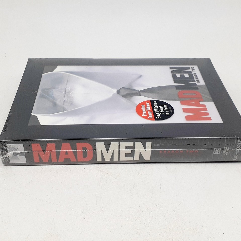 Mad Men Season Two DVD 4 Disc Set Drama TV Series AMC Region 1 New ...