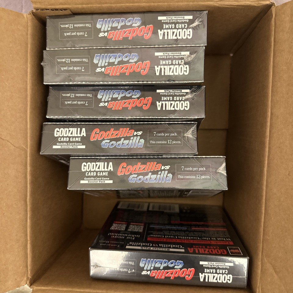 Godzilla Card Game ENGLISH BP01 Godzilla vs. Godzilla Booster Box IN ...