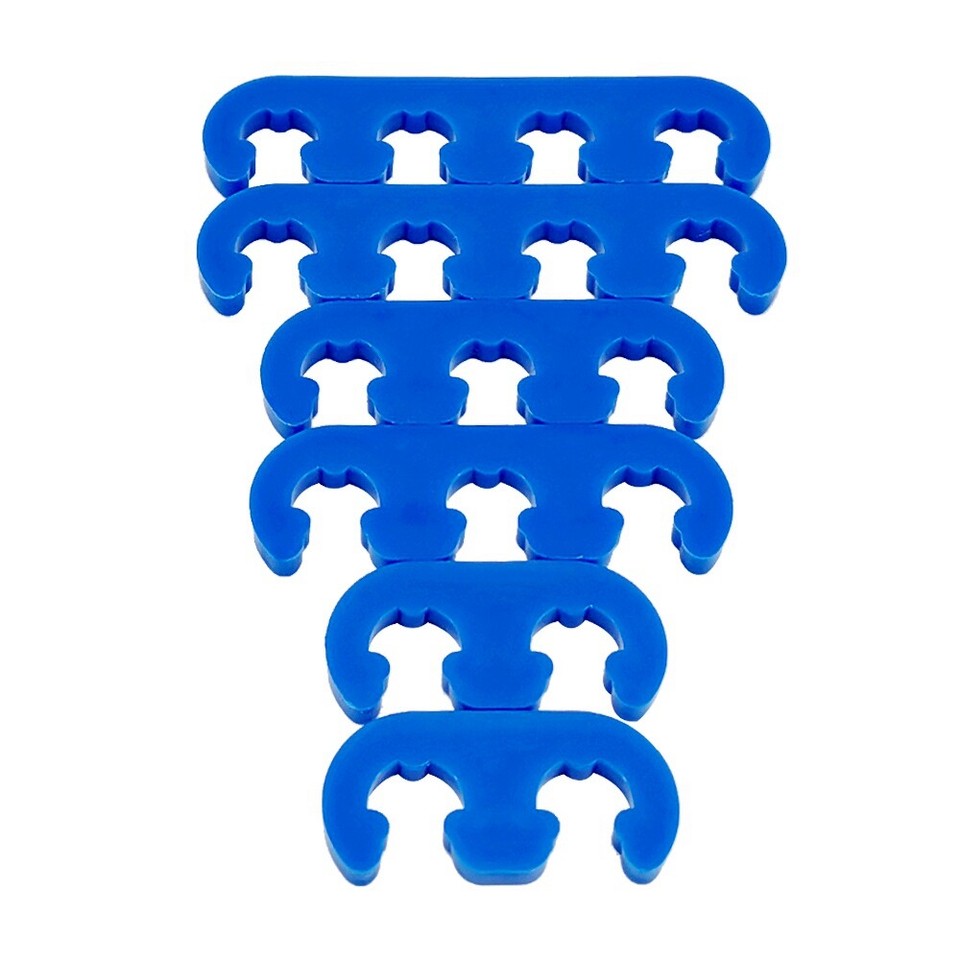 7mm 8mm Spark Plug Wire Separators Dividers Looms Blue fit Ford Chevy ...