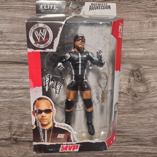 WWE Mattel Elite Ruthless Aggression Series 6 MVP Wrestling AEW See ...