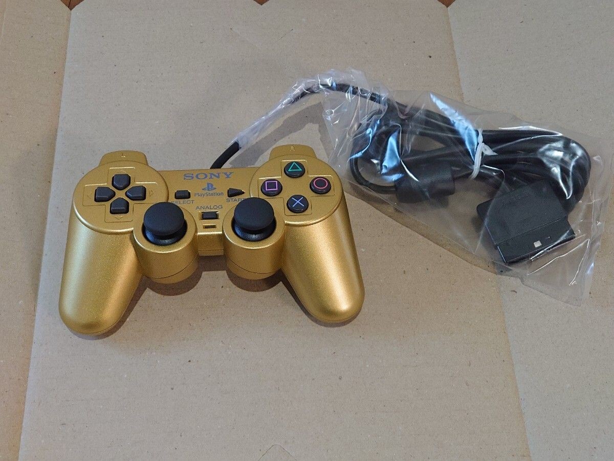 Playstation 2 Controller Gold