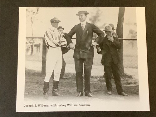 JOSEPH WIDENER WILLIAM DONAHUE photo Horse Racing | eBay