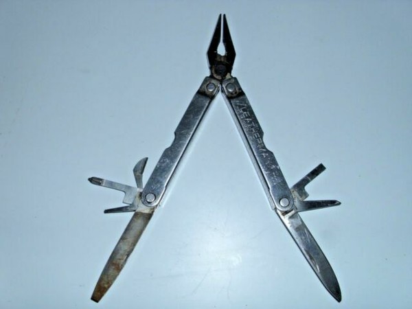 Vintage Original Leatherman 1325473 Multi Tool With Leather Sheath for ...