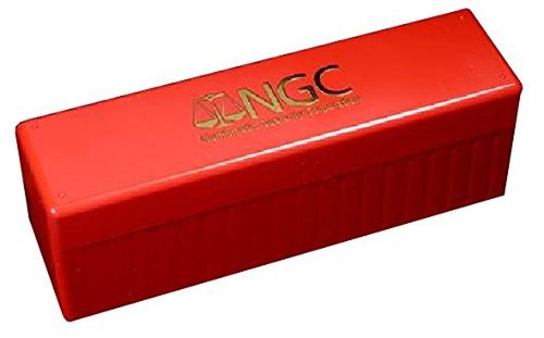 NGC Plastic Storage Box for 20 Slab Coin Holders Red | eBay