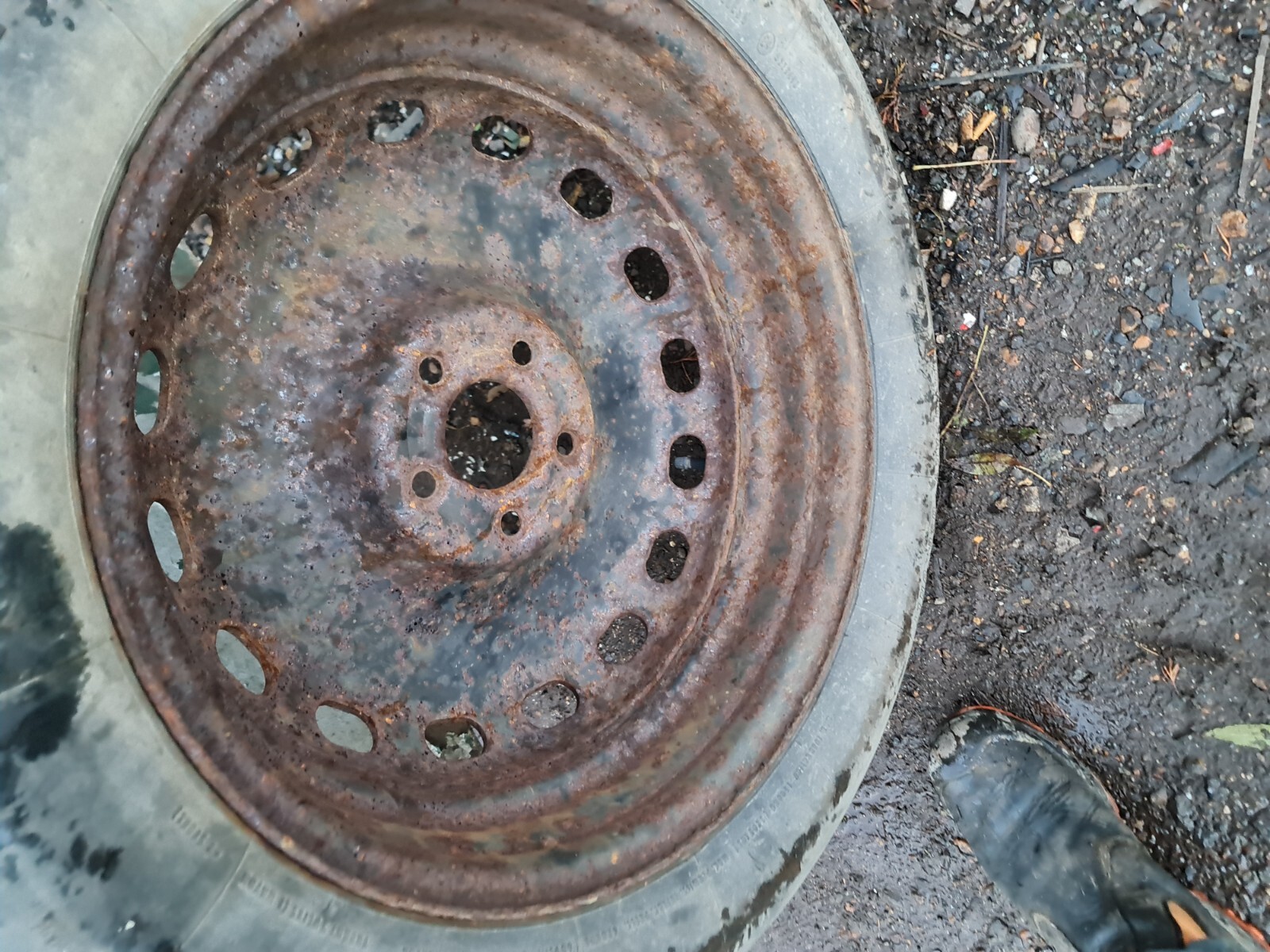 2005-2009 Range Rover Sport L320 Discovery 3 Spacesaver Spare Wheel 175 ...