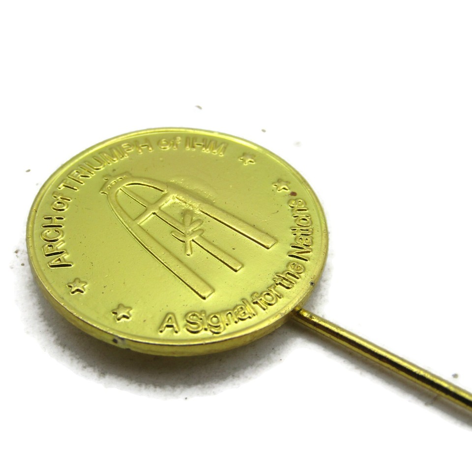 Arch of Triumph of IHM Immaculate Heart of Mary Stick Pin Signal for ...