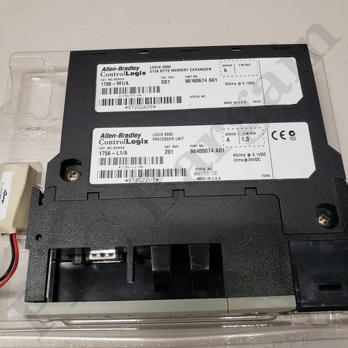 Allen Bradley 1756-L1M1 1756-L1/A 1756-M1/A ControlLogix 5550 Processor ...