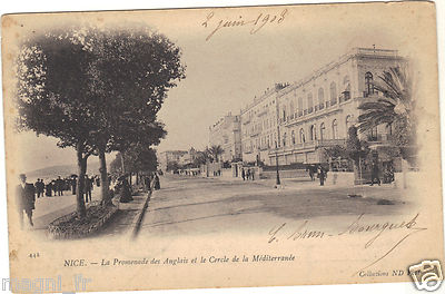 06 - NICE - La promenade des Anglais et le Cercle de la Méditerranée ...