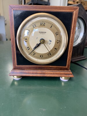 Vintage Hammond Synchronous Electric Mantel Alarm Clock For Repair | eBay