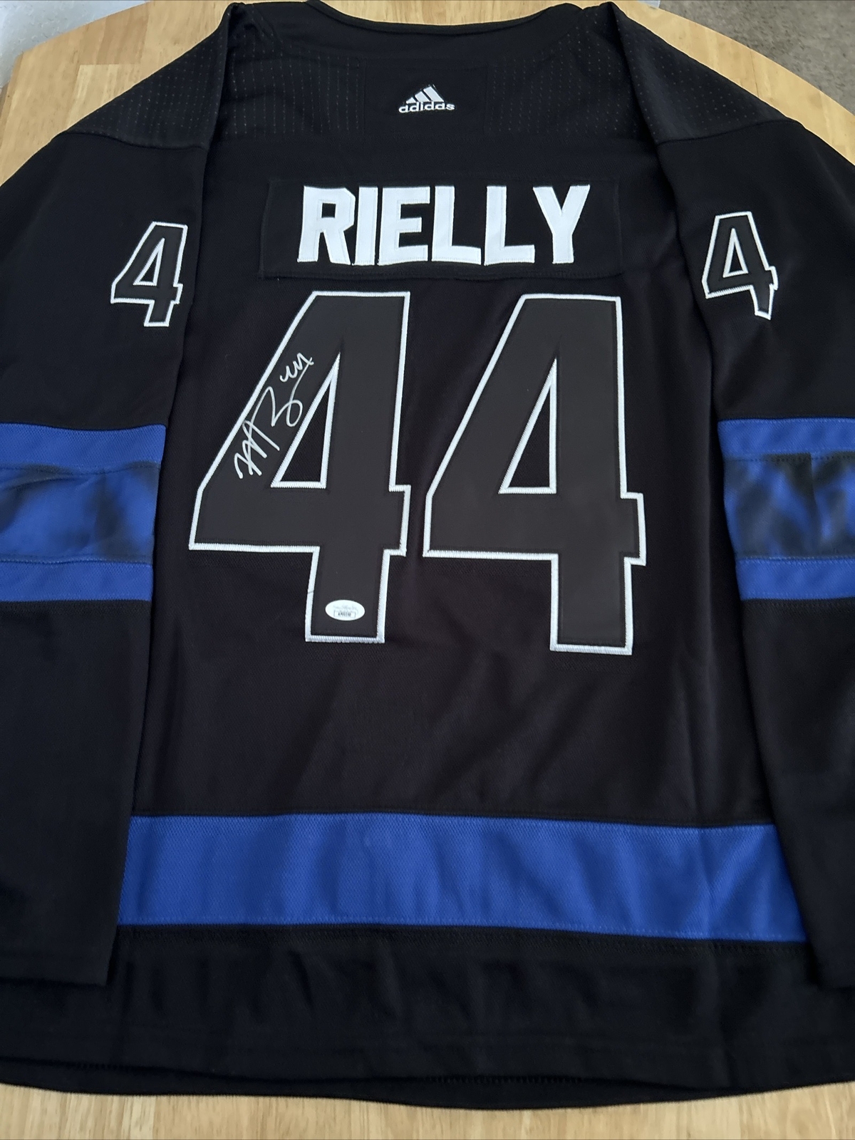 Morgan Rielly Autographed Signed Toronto Maple Leafs Jersey JSA Certified