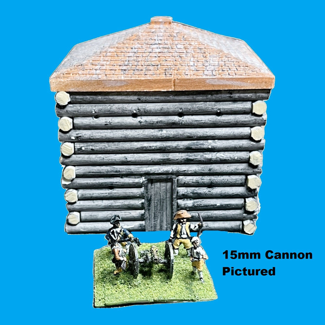 Log Fort Block House 1/72 Scale French/Indian, AWI, Wild West, ACW | eBay