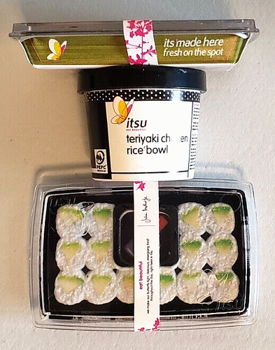 Zuru Foodie Mini Brands ITSU Restaurant SUSHI Salmon Sashimi Avo Baby ...