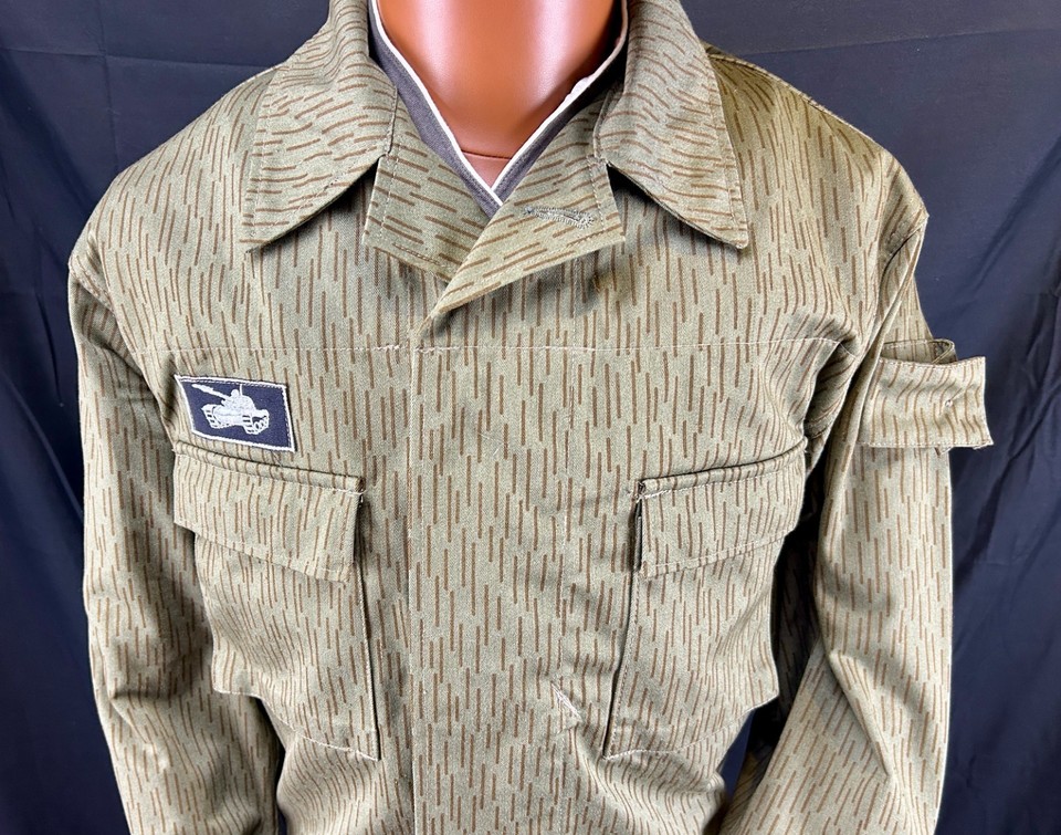 NVA Uniform UTV Panzer strichtarn DDR MdI KVP KdA GST Felddienstuniform ...
