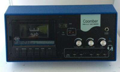 Coomber 3904 Cassette Tape Recorder Language Lab Station * UNTESTED ...