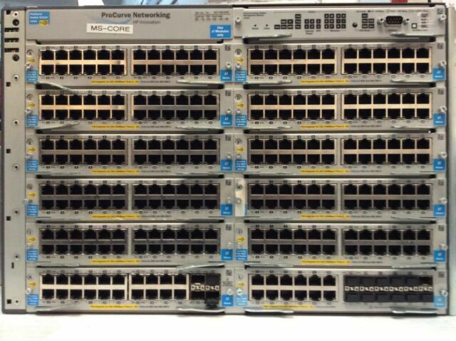 HP ProCurve 5412zl Rack Mountable Ethernet Switch (J8698A) for sale ...