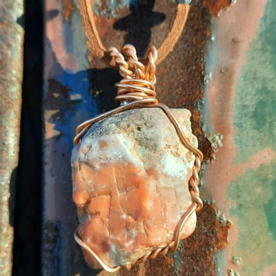 Raw Agate. Route 66. Arizona. Seligman. Hand picked. Handmade. One of a ...