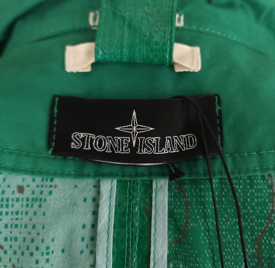 with defects Stone Island Shadow Project Jacket Size S Glass Poplin ...