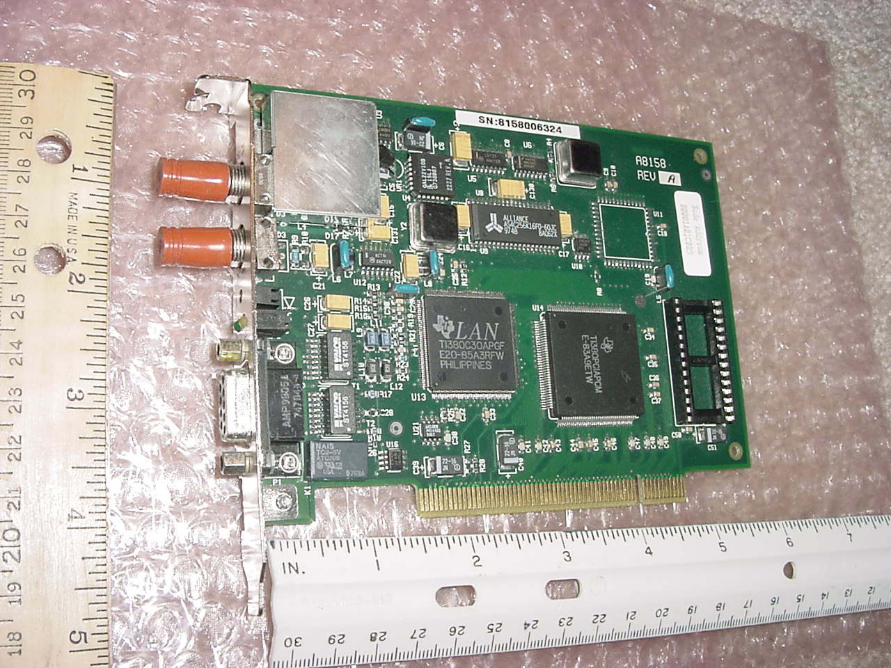Racore 8158 Fiber Optic Token Ring PCI Bus LAN Card- 97 | eBay