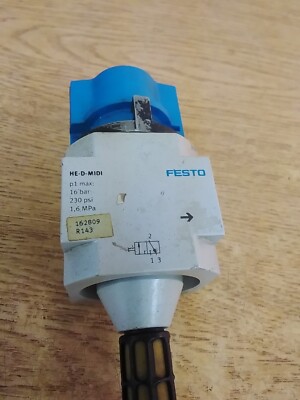 Festo HE-D-MIDI Lockout Valve W/ Filter | eBay