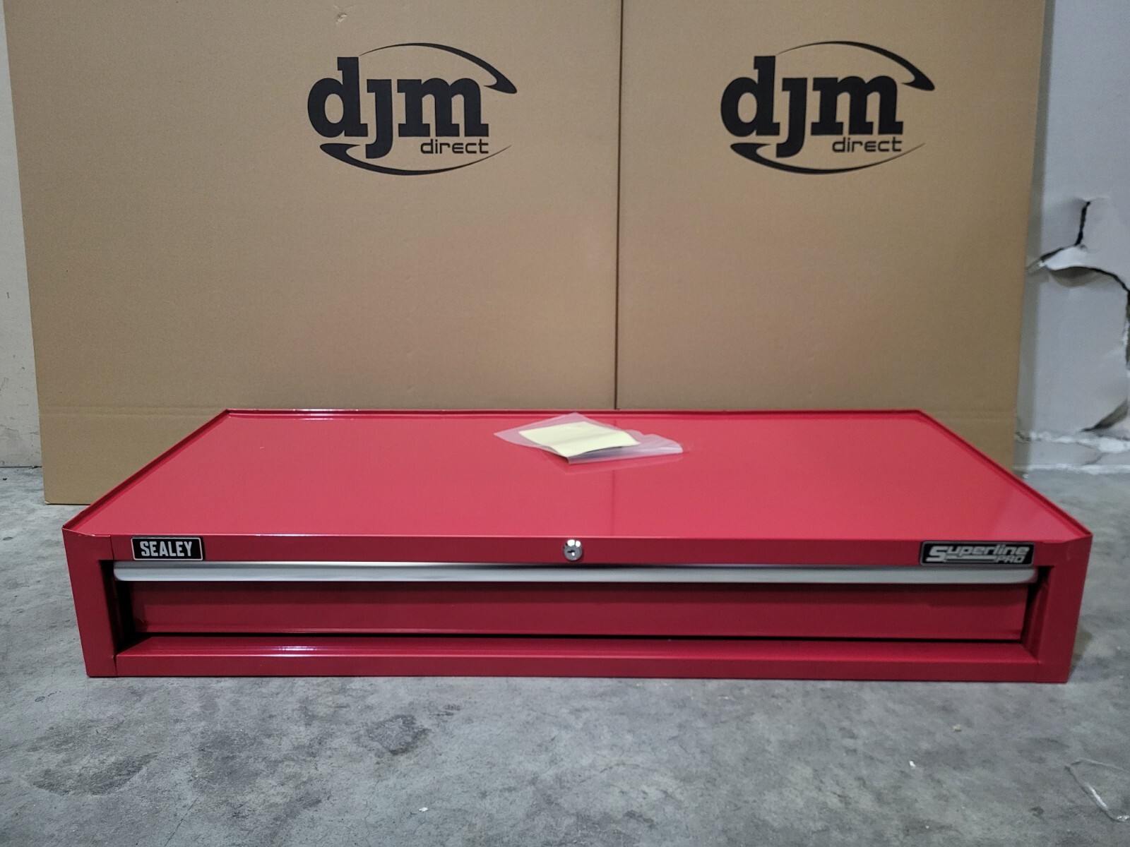 Sealey AP41119 Mid Box Tool Box Chest 1 Drawer Ball Bearing Heavy Duty ...