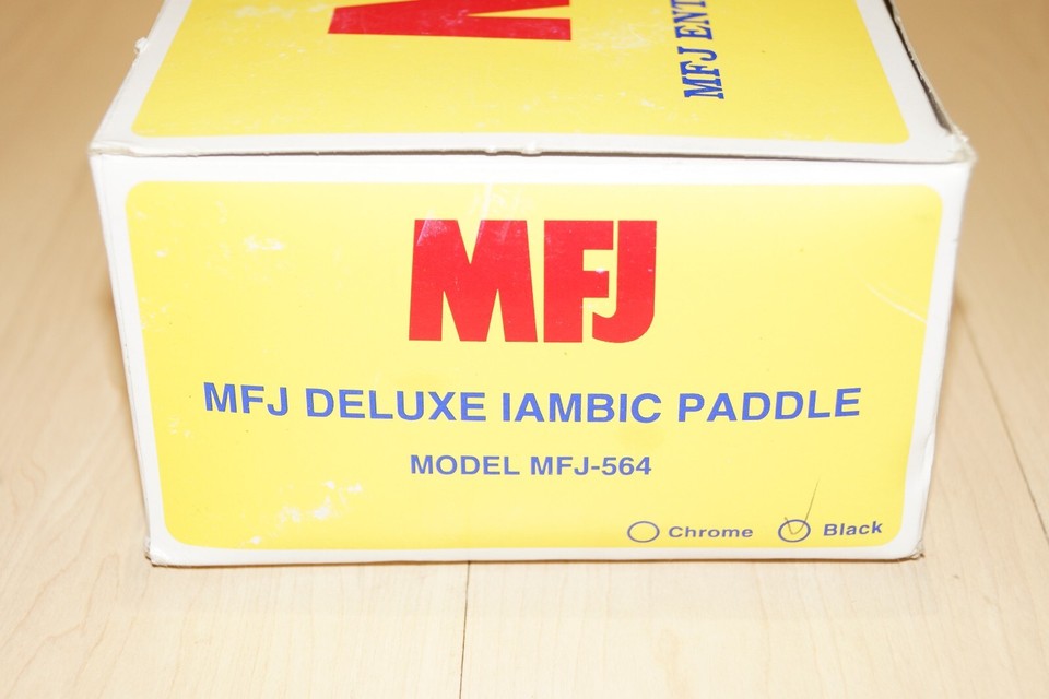MFJ-564B Deluxe Iambic CW Morse Key New | eBay