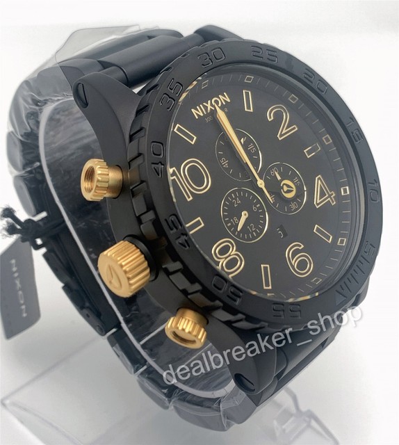 Nixon 51-30 Black Men's Watch - A0831041 for sale online | eBay