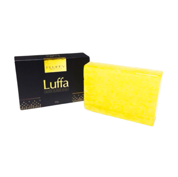 New 80g Fluffy Luffa Body Scrub Soap Bar Remove Dirt Dead Skin Cells 2 ...