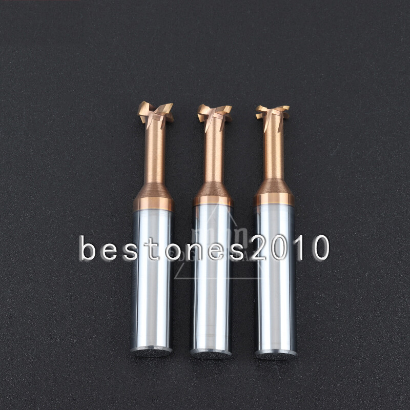 Solid Carbide T Slot EndMills Dia 3mm Slot Width 2.5mm Shank Dia 3mm ...