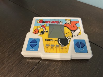 Vintage Handheld Bowling Game by Tiger Electronics 1987 Clean & Tested ...