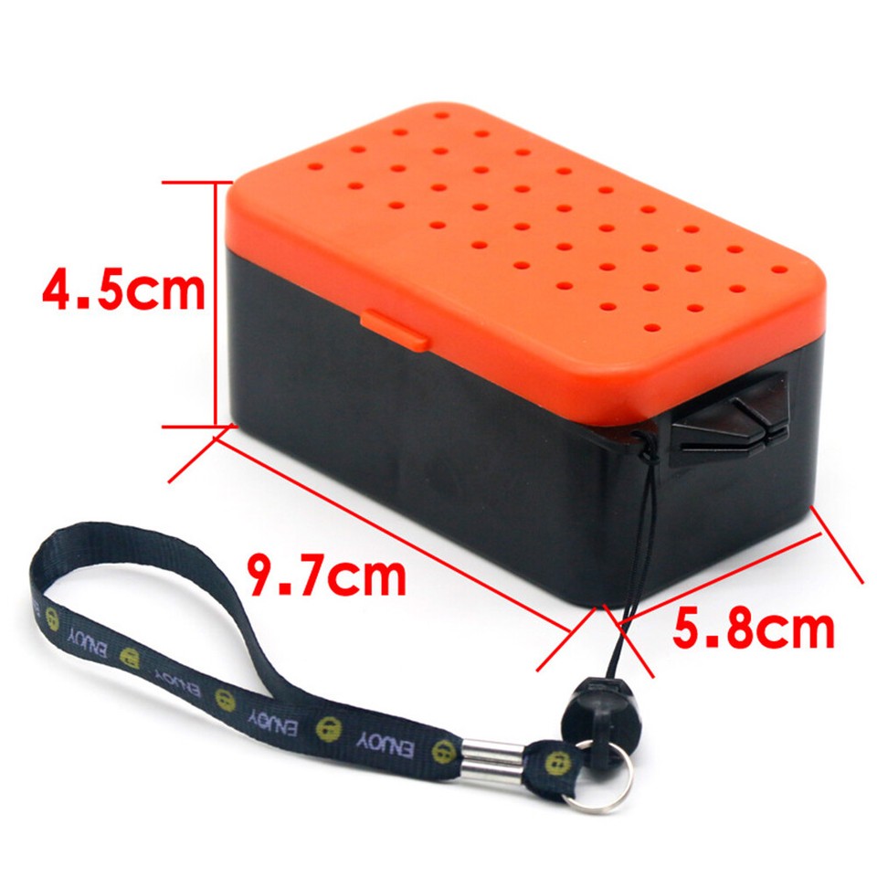 Fishing Tackle Box Fishing Box Bait Container Box Double-Layer Live ...